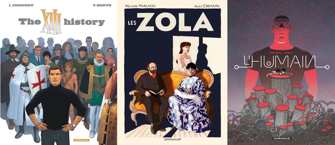 Dargaud : Les Zola, XIII T25, L'Humain - Krinein Bande Dessinée