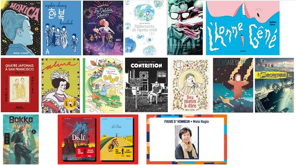 FIBD- ANGOULÊME 2024 - Palmarès - Krinein Bande Dessinée