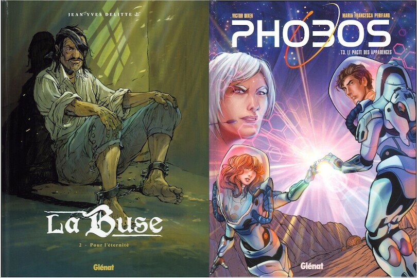 Glénat : La Buse T2, Phobos T3 - Krinein Bande Dessinée
