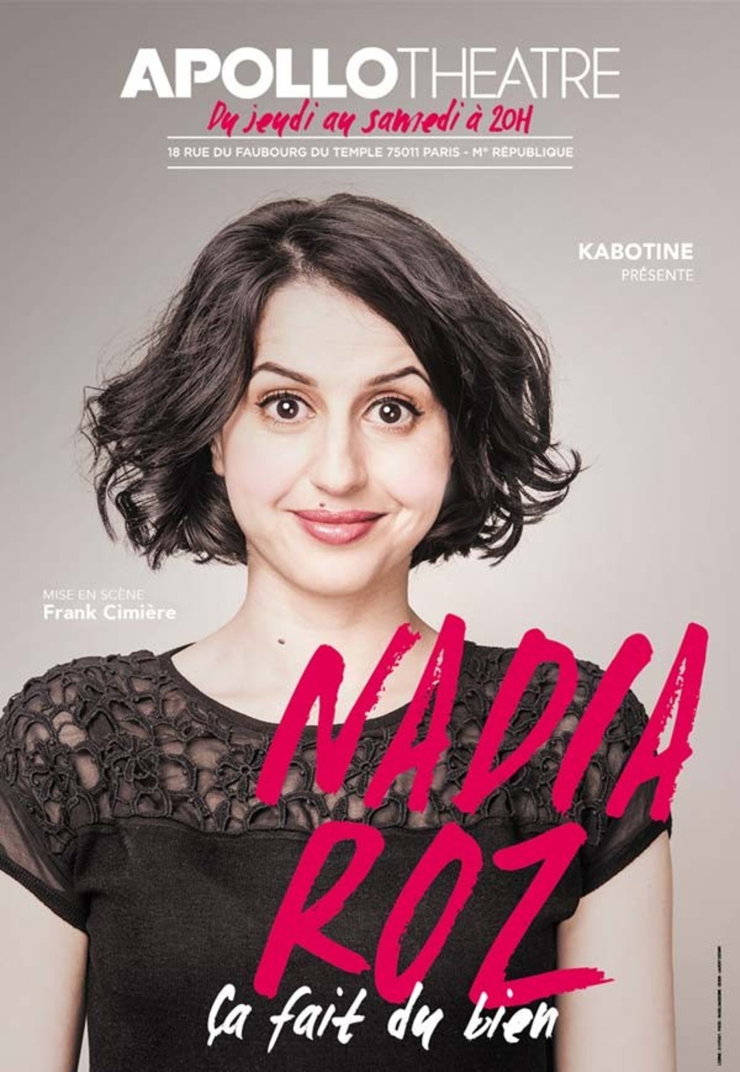 Nadia Roz dans Ça fait du bien - Krinein Sortir